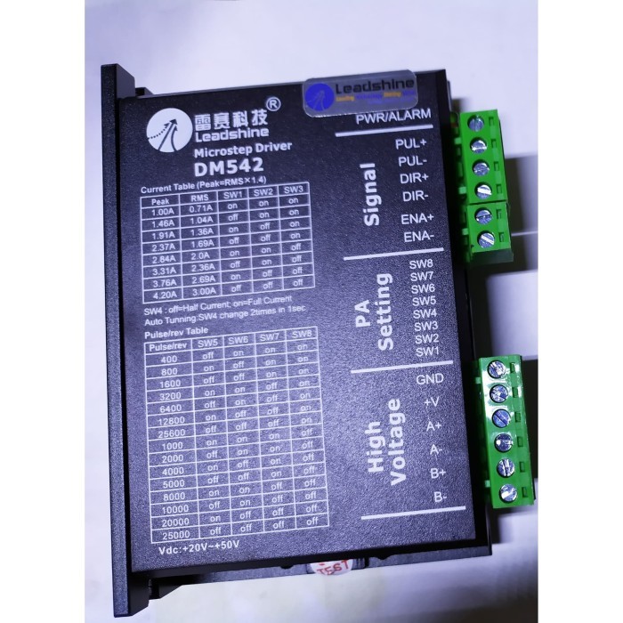 Jual Step motor driver DM542 LEADSHINE Siap Kirim | Shopee Indonesia
