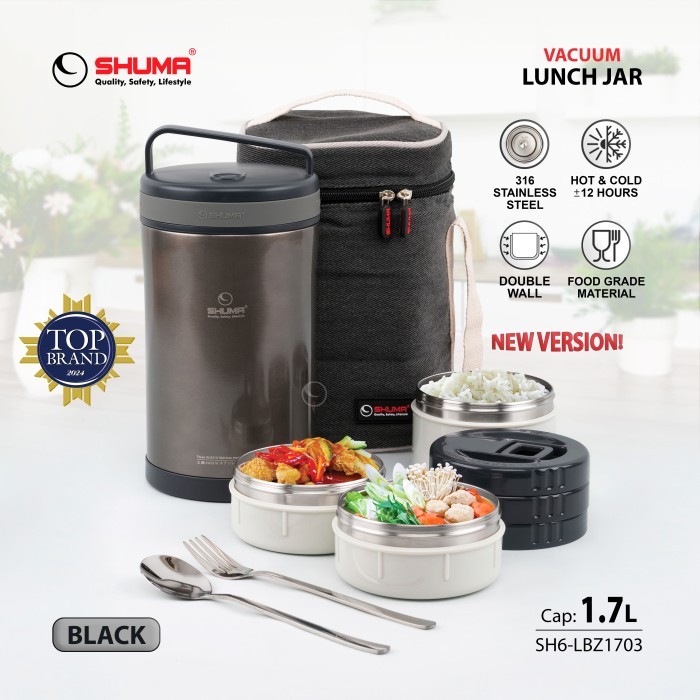 Jual SHUMA S/S 316 VACUUM INSULATION LUNCH JAR 1700 ML | Shopee Indonesia