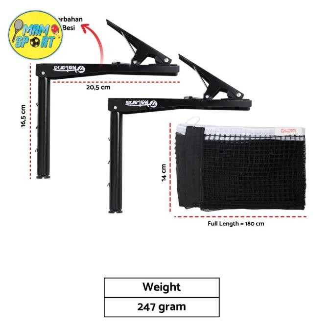 Jual Tersedia Tiang Net Pingpong Tenis Meja KATANA Kanto 102 Model Jepit Original | Shopee Indonesia