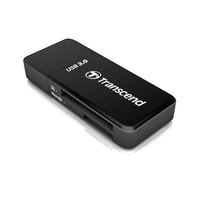 Jual Transcend Card Reader RDF5 - SD, microSD USB 3.0 - Hitam | Shopee ...