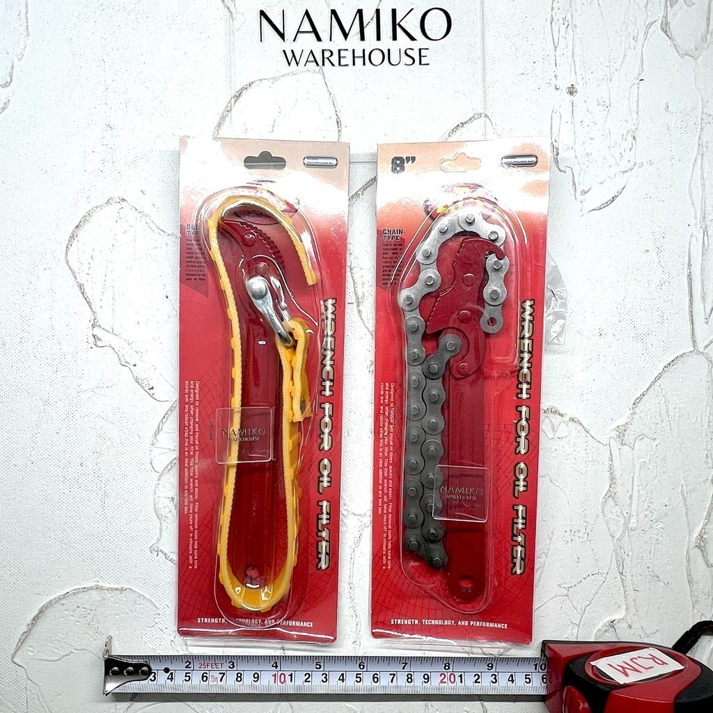 Jual ATS Kunci Filter Saringan Oli Model Sabuk rantai besi 8 inch ...