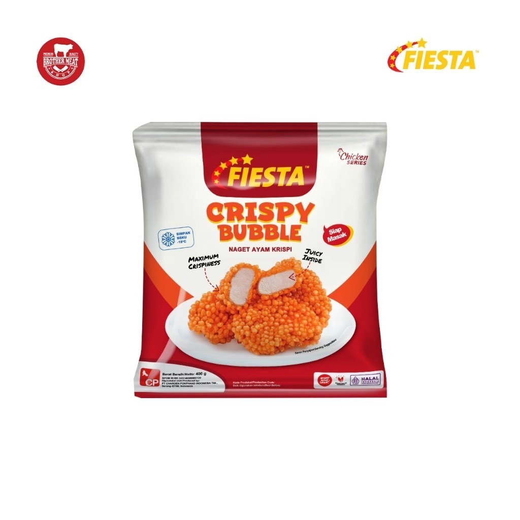 Jual Fiesta Crispy Bubble 400gr, Nugget Ayam Crispy - Brothermeatshop ...