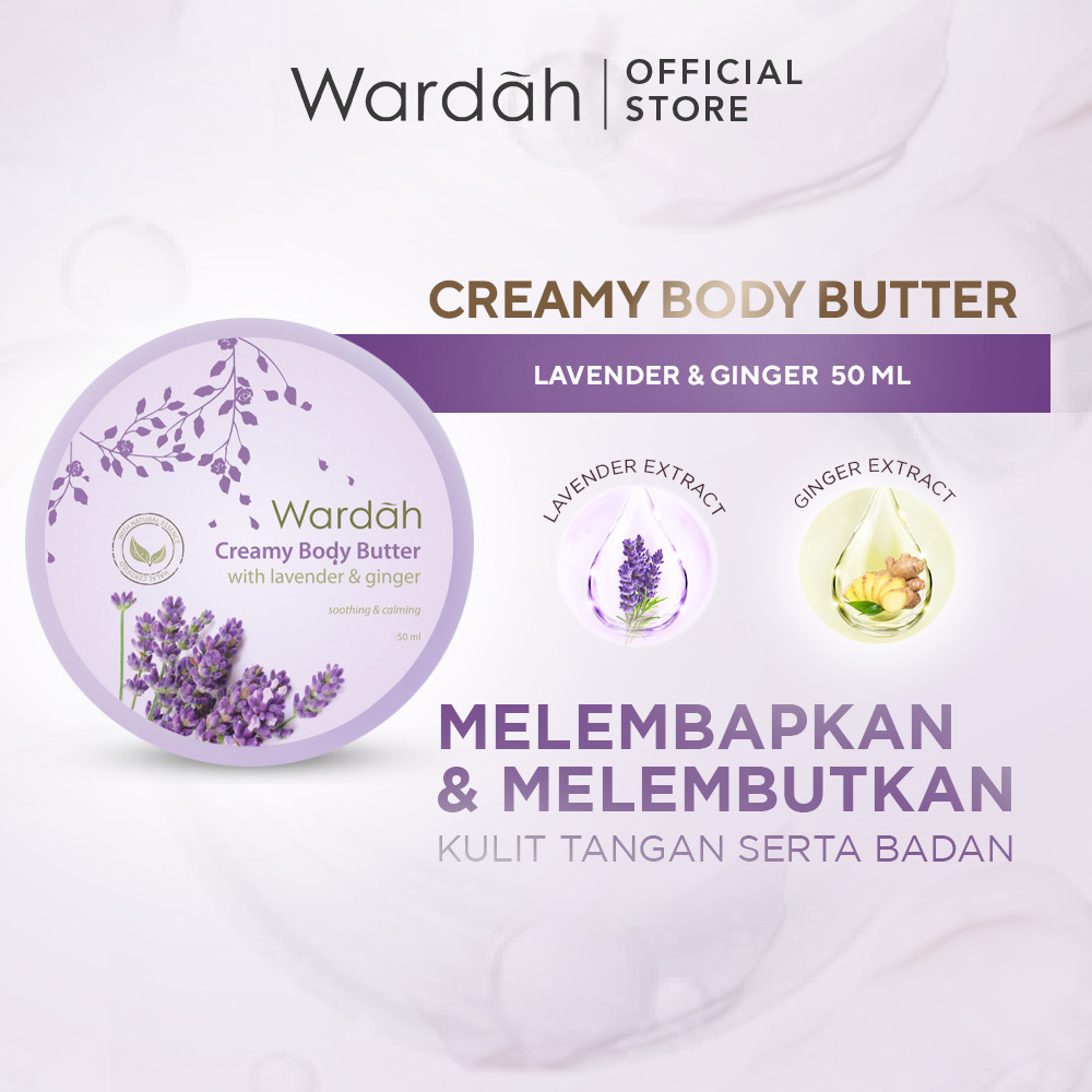 Jual WARDAH CREAM BODY BUTTER 50ML | Shopee Indonesia