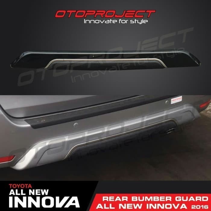 Jual Skit Plate/Rear Bumper Guard All New Innova Reborn 2016Up Ready ...