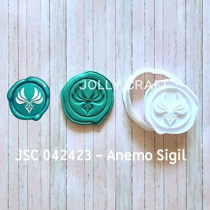 Jual *****] Cookie cutter Genshin Impact ANEMO SIGIL & SLIME | Shopee ...