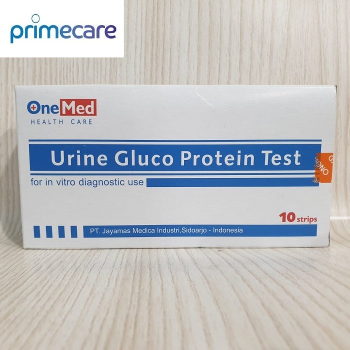 Jual Urine Gluco Protein Test Onemed / Alat Tes Gula Protein Urin ...