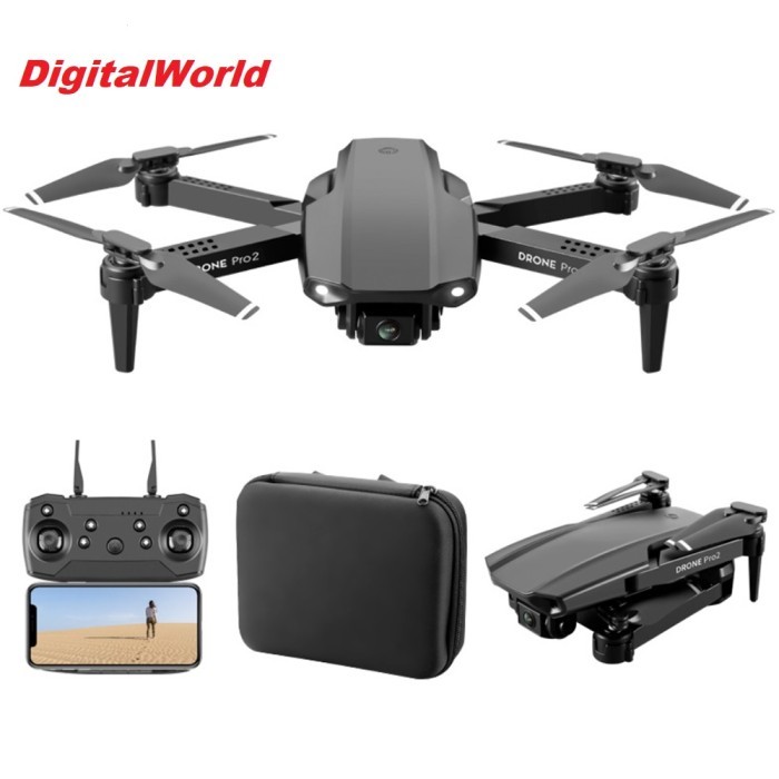 Jual E99 K3 Pro Upgrade Drone Anti Nabrak Fpv Dual Kamera 4K V E88 K7 | Shopee Indonesia