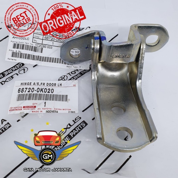 Jual Berkualitas Engsel Pintu Hinge Assy Atas Depan Kiri Innova ...