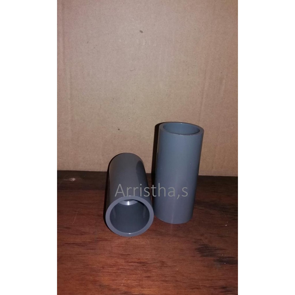 Jual [ARS] SOK POLOS LURUS PVC SAMBUNGAN PIPA 1 INC RUCIKA | Shopee ...