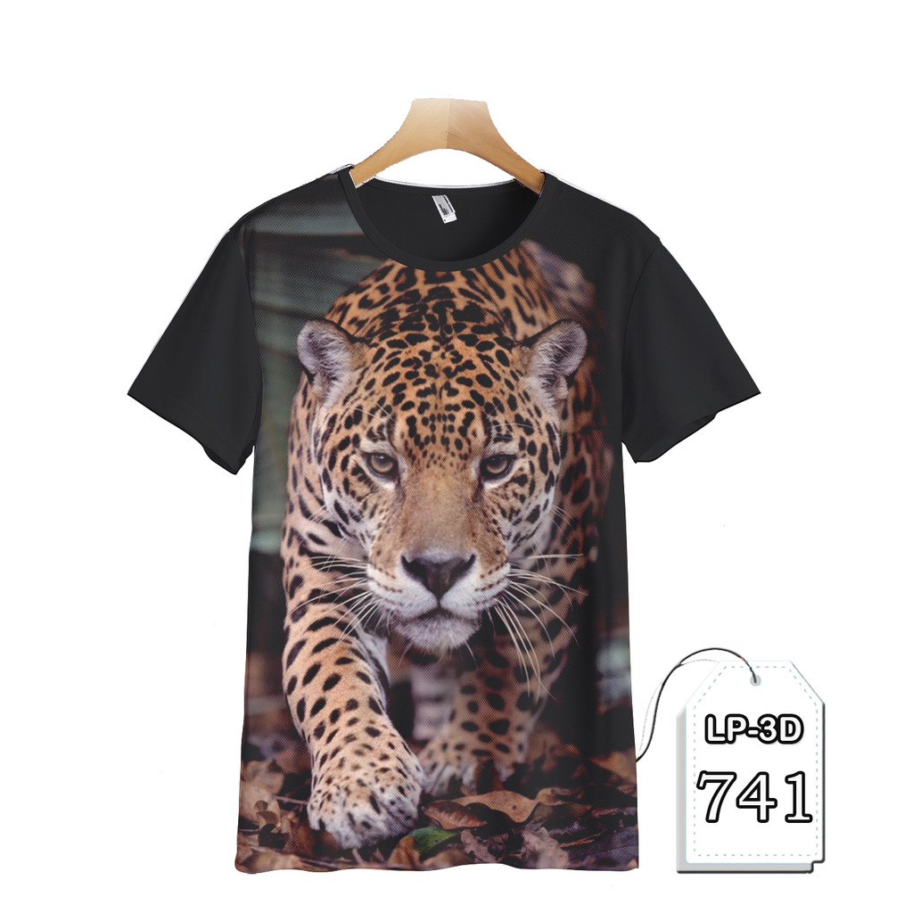 Jual Kaos Macan Tutul Printing 3D Kaos Leopard Fashion Kaos Keren dan ...