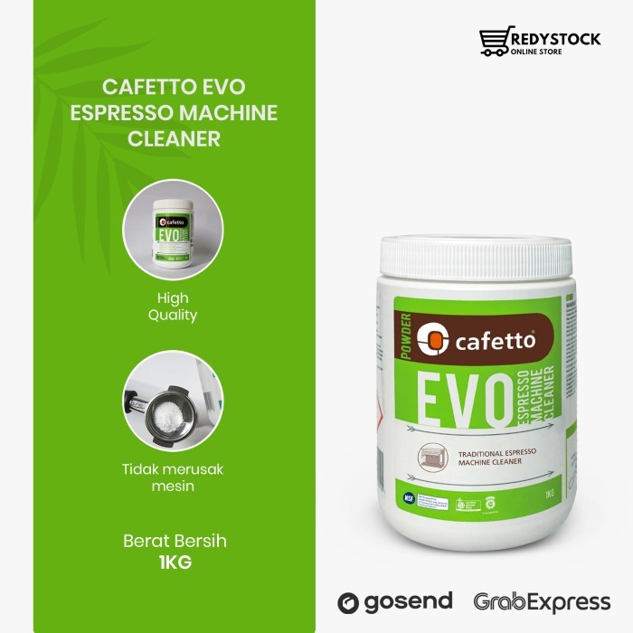 Jual Cafetto Evo Organic Espresso Machine Cleaning Powder | Shopee ...