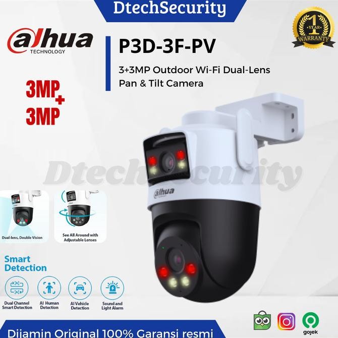 Jual KAMERA PICOO DUAL SERIES P3D-3F-PV 6MP (3MP+3MP) Outdoor Wi-Fi ...