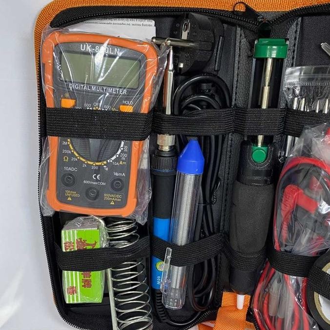 Jual Multitester Multimeter Solder 60W Soldering Iron Tool Set Kit ...