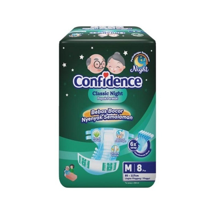 Jual CONFIDENCE CLASSIC NIGHT M8 | Shopee Indonesia