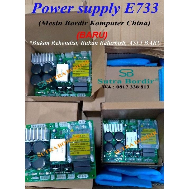 Jual Powersupply E733 Mesin Bordir Komputer China Dahao E733 Sparepart Original Dan Terpercaya ...