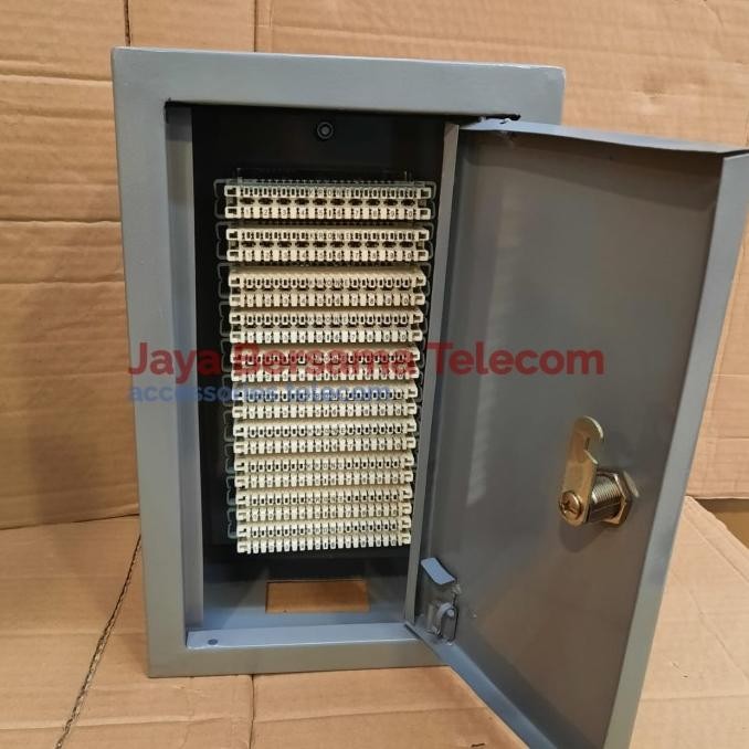 Jual Box MDF Telpon Kapasitas 100 Pair Lengkap BMF + Terminal LSA Krone ...