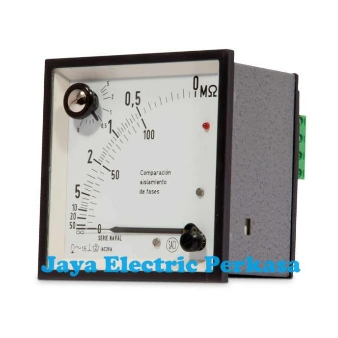 Jual Insulation Meter / Mega Ohm Meter Dim. 96X96 | Shopee Indonesia
