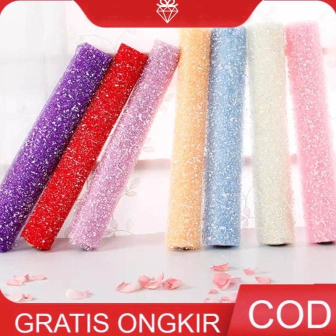 Jual Kain Tile Salju / Kertas Wrap Snow / Pembungkus Buket Bunga GUS ...