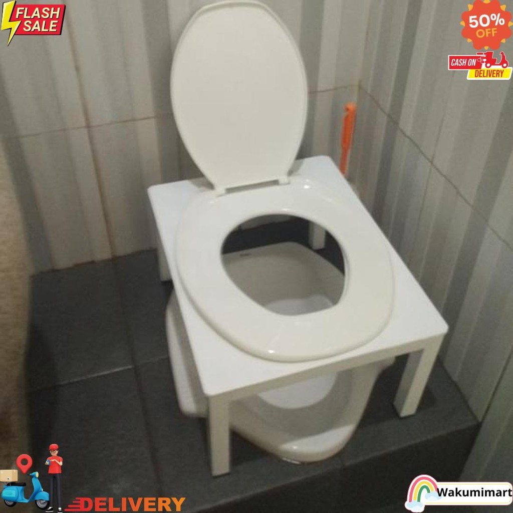 Jual Kursi Toilet Jongkok Portable Ringan Kuat Tahan Korosi Hacco Close ...