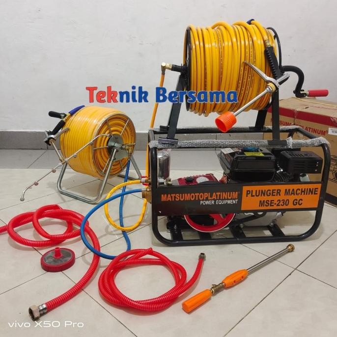 Jual Power sprayer MSE 230 GC || Mesin sprayer komplit selang 200 meter ...