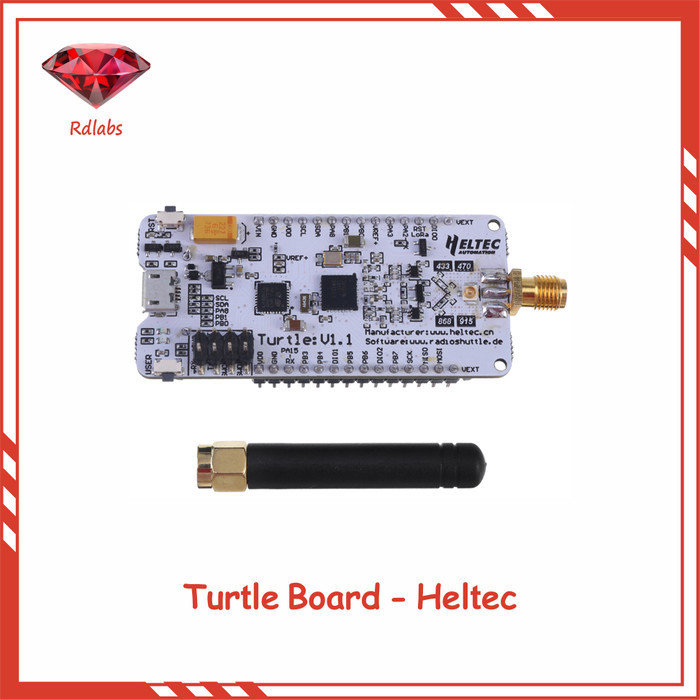 Jual Turtle Board Heltec Automation STM32L43KC LoRaWAN Wireless Module | Shopee Indonesia