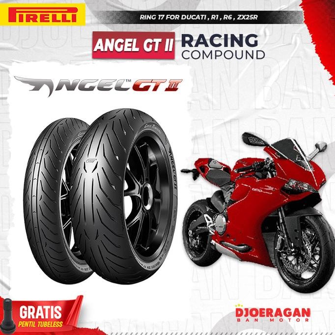 Jual BAN PIRELLI ANGEL GT 2 120/70-17 - 160/60-17 ASLI | Shopee Indonesia