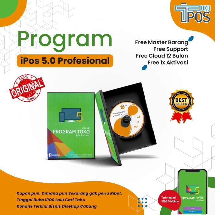 Jual Program Toko Ipos 5 Standart ORIGINAL | Shopee Indonesia