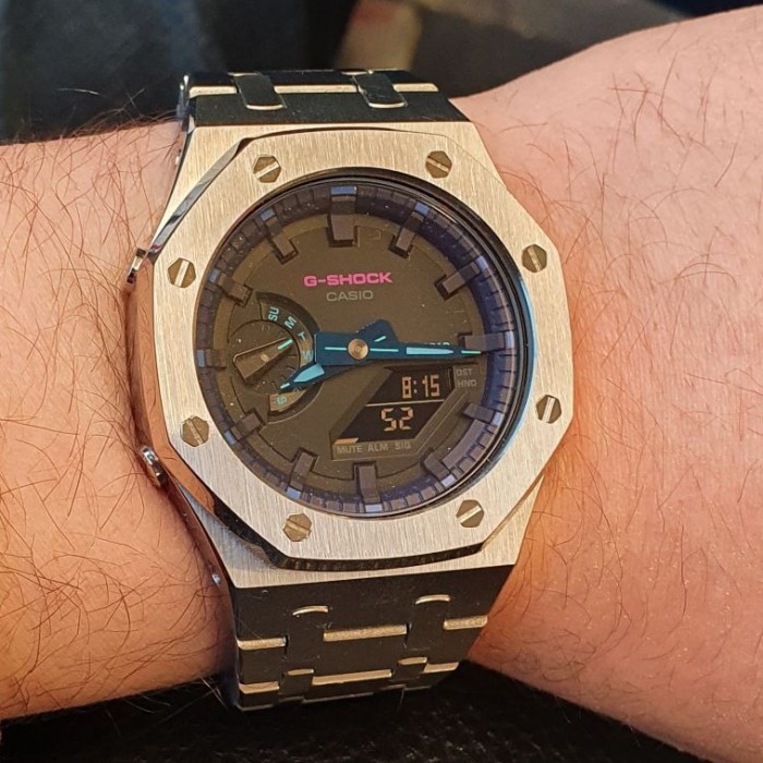 Jual free ongkir Casio G-shock GA-2100 MOD A*udemars P*guet GA2100 ...