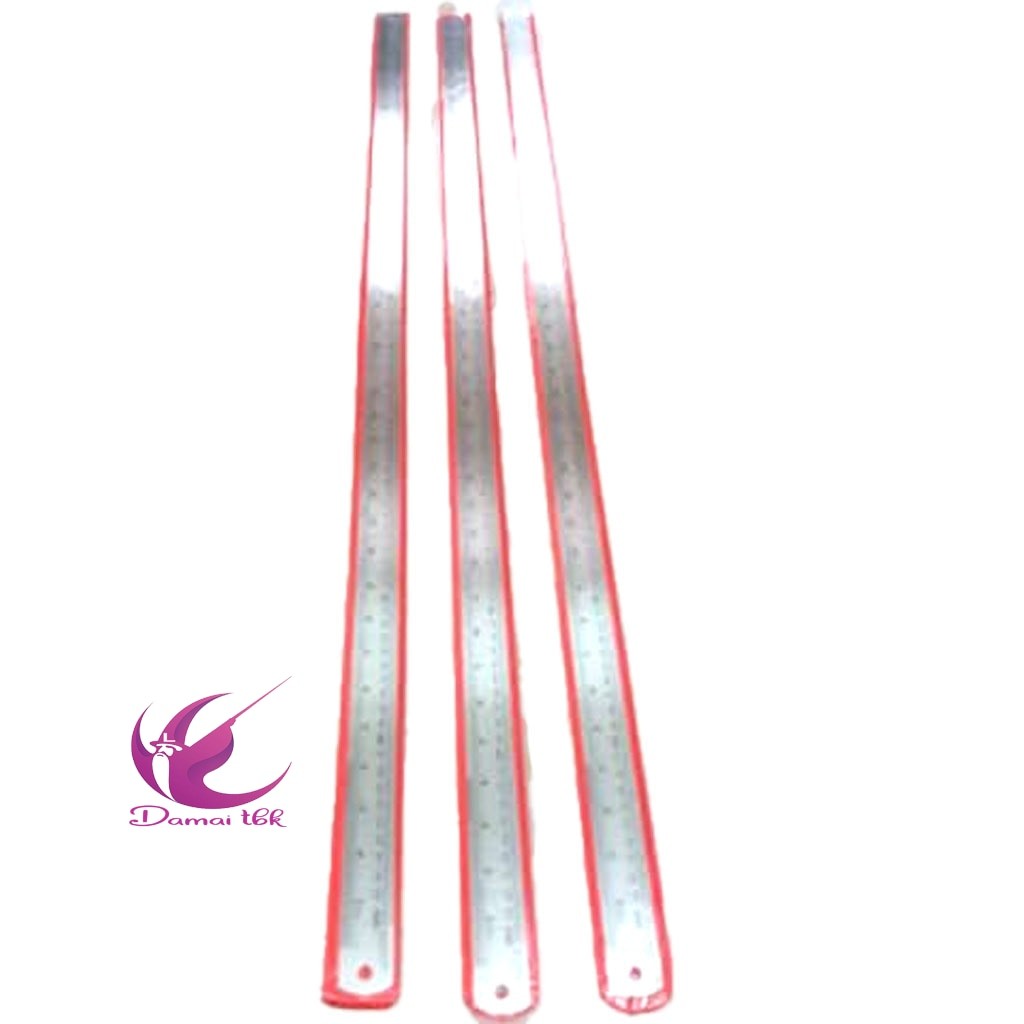 Jual Penggaris Besi JOYKO 100cm/Garisan/Ruler/Mistar Besi/Penggaris Stainless 1M | Shopee Indonesia