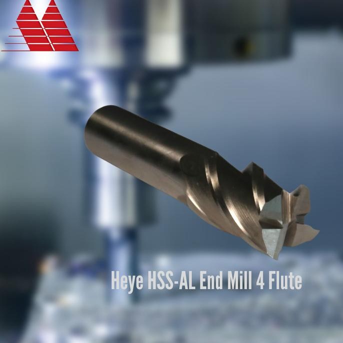 Jual HEYE Mata Pisau Milling 19mm - Mesin Frais / END MILL HSS 4 Flute | Shopee Indonesia