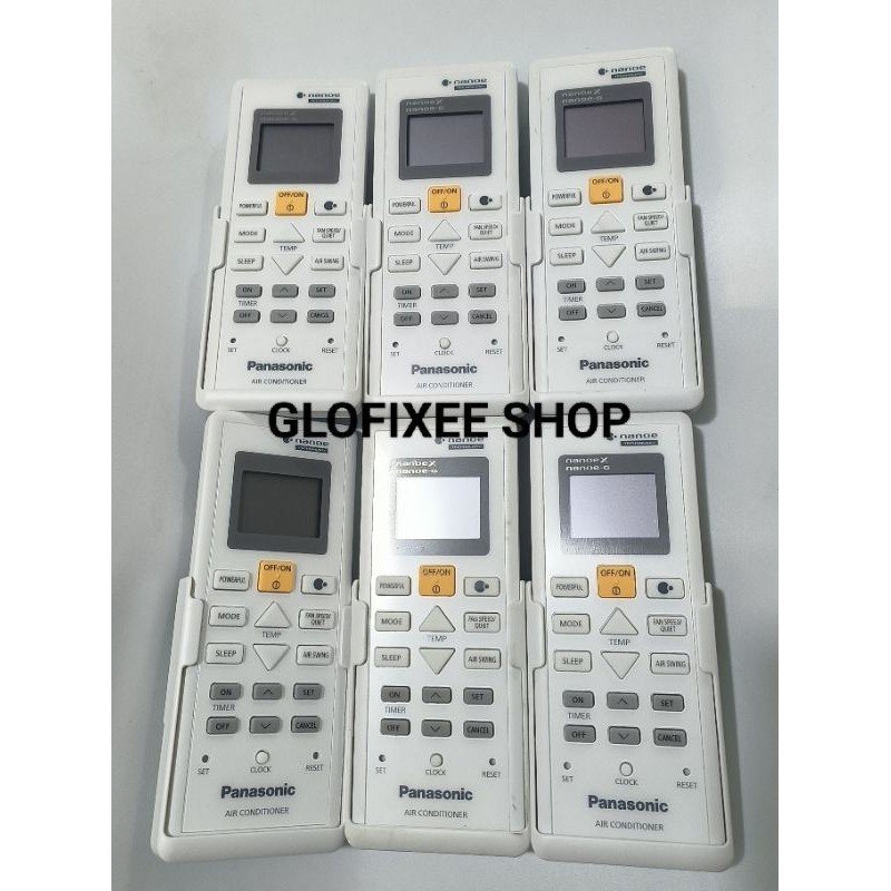 Jual REMOTE AC PANASONIC NANOE ORIGINAL REMOT AC PANASONIC | Shopee ...