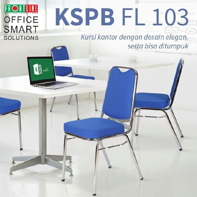 Jual Kursi Kerja / Kursi Kantor / Kursi KSPB FL 103 / Kursi Futura | Shopee Indonesia