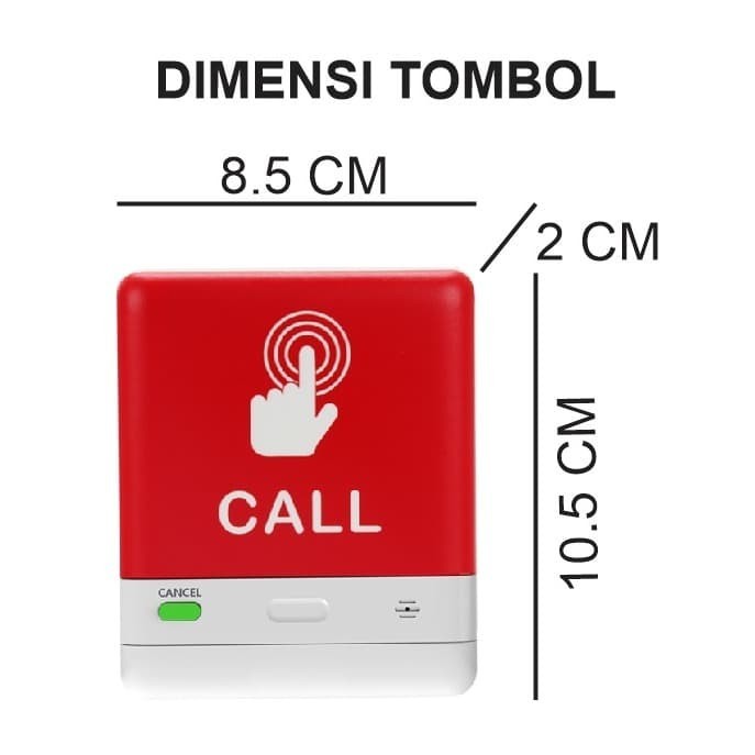 Jual Nurse Call Panic Button Bell System For Hospital Wards Room - Y ...
