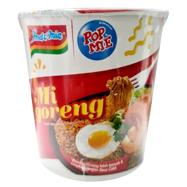 Jual S21945 INDOMIE POP MIE RASA MI GORENG MIE CUP 80GR MAJU BERSAMA ...