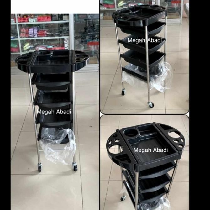 Jual HARGA DISC - RAK SALON TROLLEY / RAK TROLI / RAK SALON / RAK ...