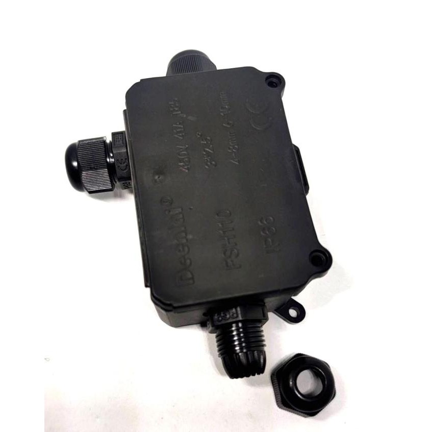 Jual Promo Junction Box Connector IP66 konektor Kabel Waterproof 3 pin ...