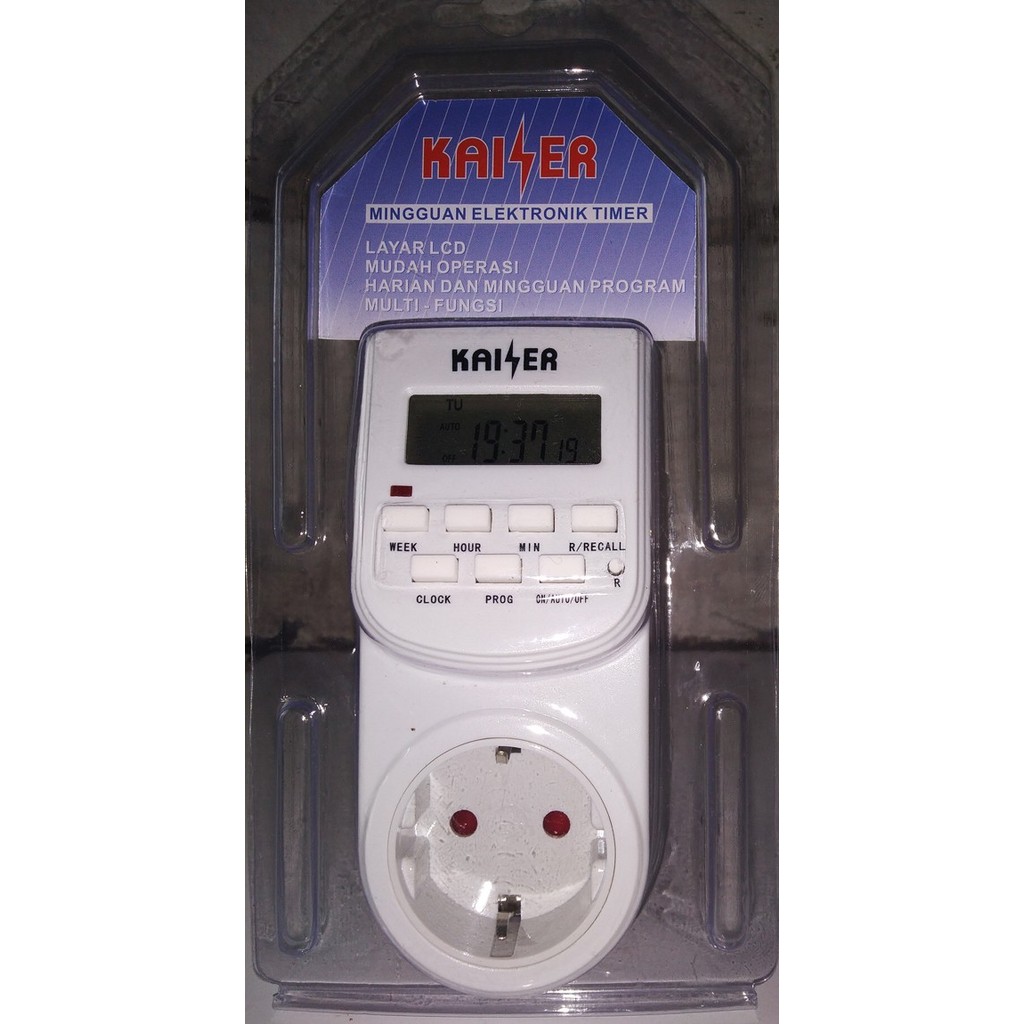 Jual Stop kontak Timer Digital kaiser | Shopee Indonesia