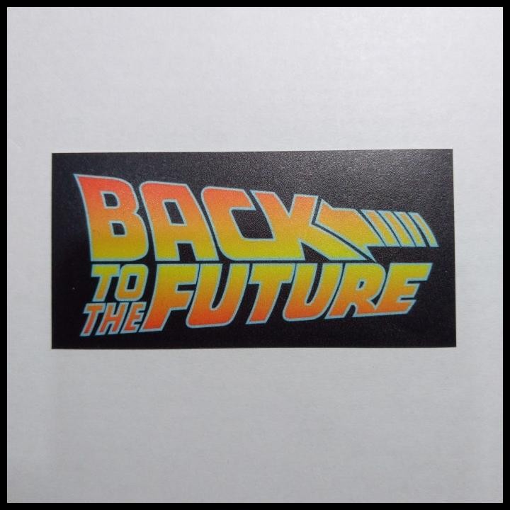 Jual TERMURAH STICKER STIKER RETRO JADUL 90AN BACK TO THE FUTURE ...
