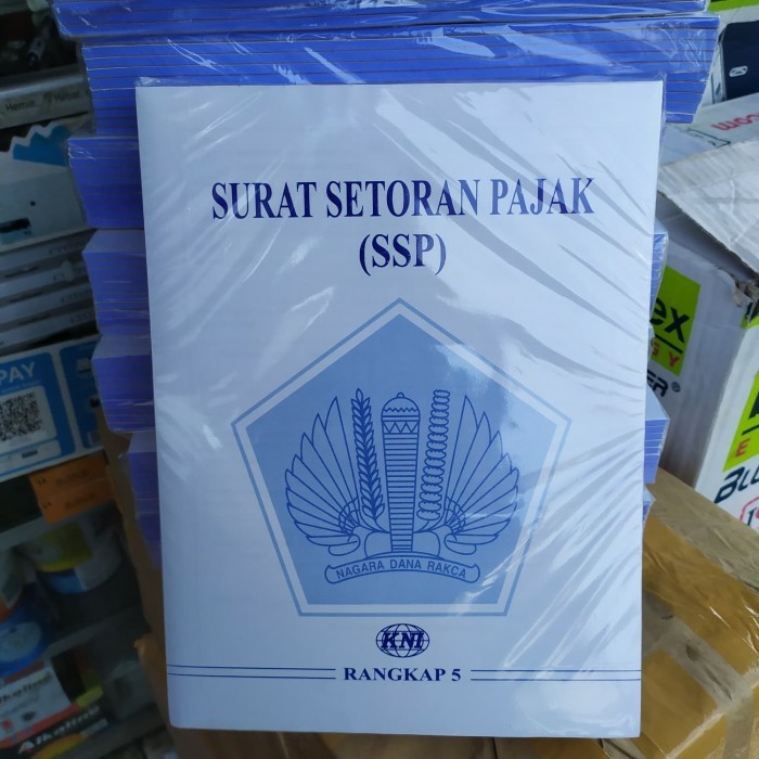 Jual BUKU SURAT SETORAN PAJAK I SSP 5 RANGKAP ( ISI 10 BUKU) | Shopee Indonesia