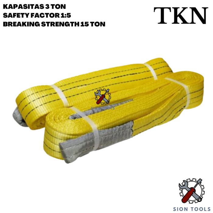 Jual Terlaris TKN WEBBING SLING BELT 3 TON X 2 METER - TALI SABUK 3T X 2M SALE | Shopee Indonesia