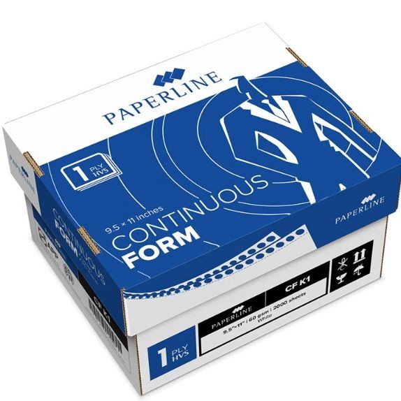 Jual Continuous Form CF Kertas Komputer B1 Paperline 14 7/8 x 11 inch 1 ...
