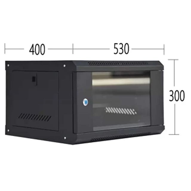 Jual Rack Server 6U Wallmount Cabinet - Rak Lemari Server 6 U CLOSE RAK ...