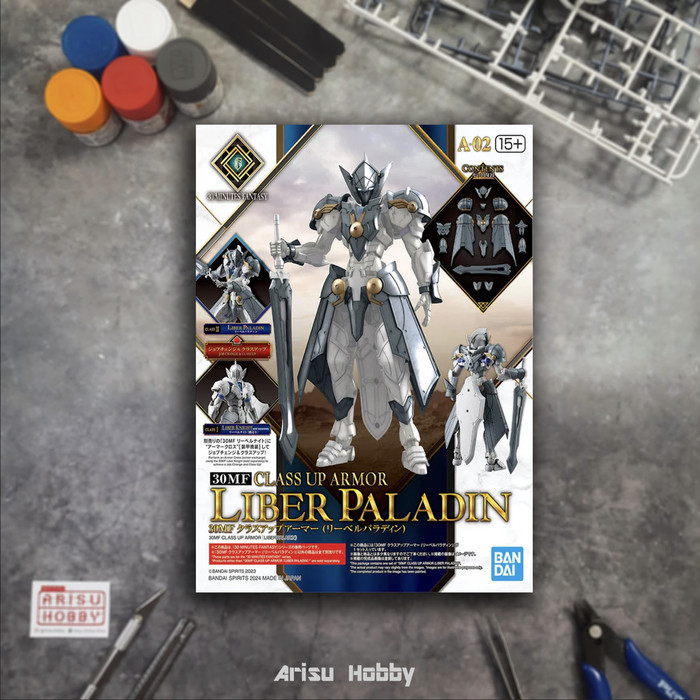 Jual 30MF Class Up Armor Liber Paladin 1/144 Bandai Plastic Model Kit ...