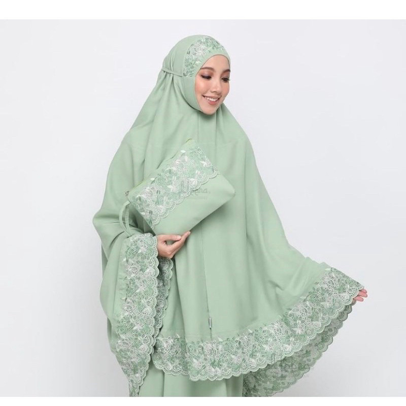 Jual Mokenah Mewah Mukens Terbaru2025 Mukenaa Daily Rukuh Ibu Ibu ...