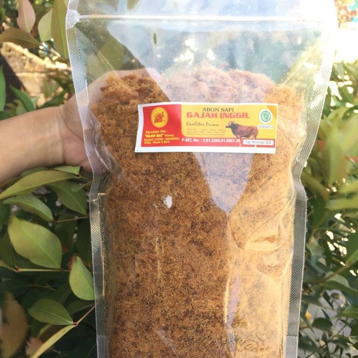 Jual ABON GAJAH INGGIL 1KG (manis/pedas) | Shopee Indonesia
