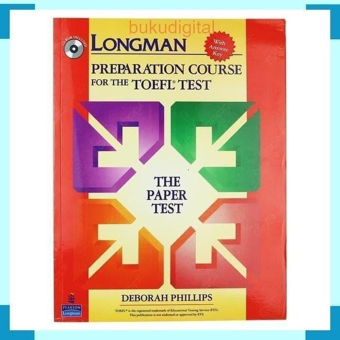 Jual Original Longman Toefl Paper Test Key + Audio Mp3 Only Without ...