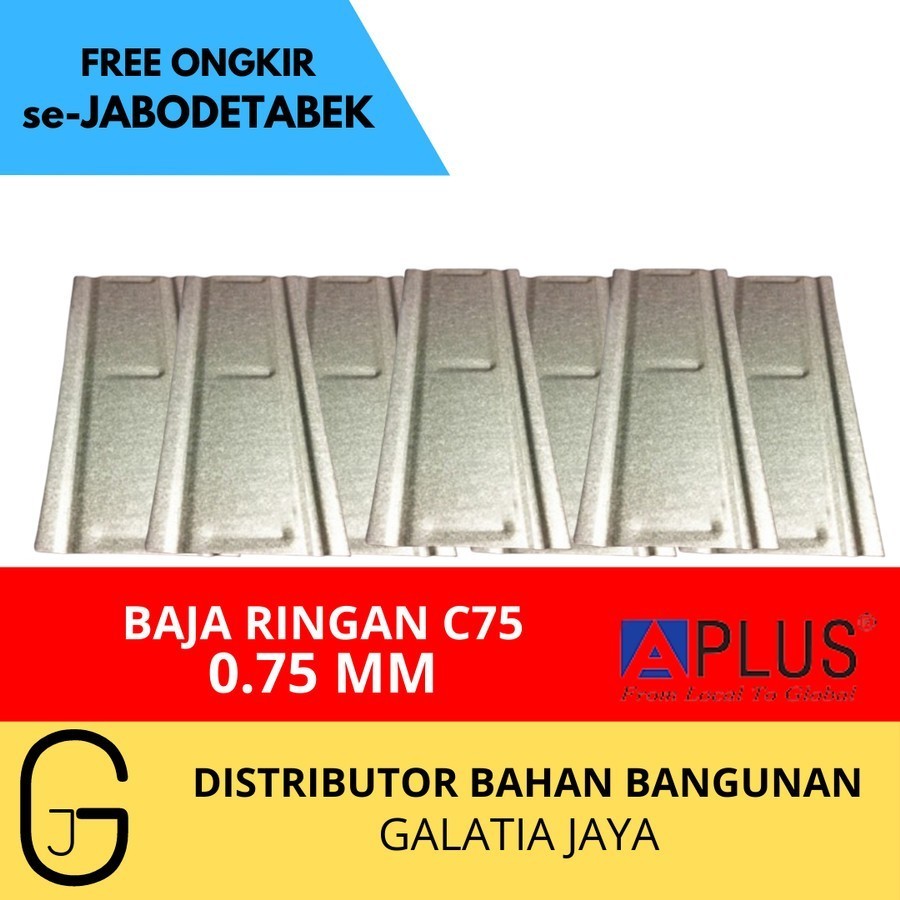 Jual Baja Ringan Aplus/C Truss C75 0,80/Canal AZ 100 Tali Hijau ...