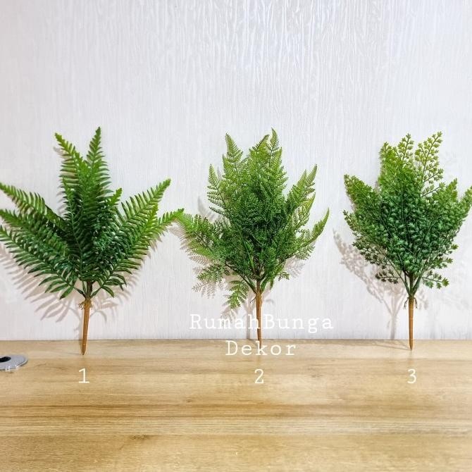 Jual HARGA DISKON Daun Rumput Pakis Persia Plastik Artificial | Shopee ...