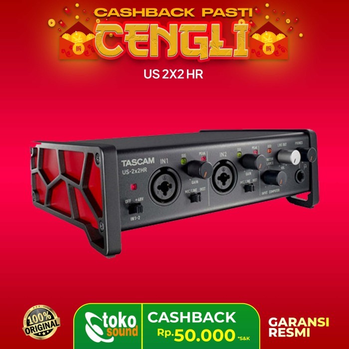 Jual TASCAM US 2x2 (USB AUDIO INTERFACE) | Shopee Indonesia