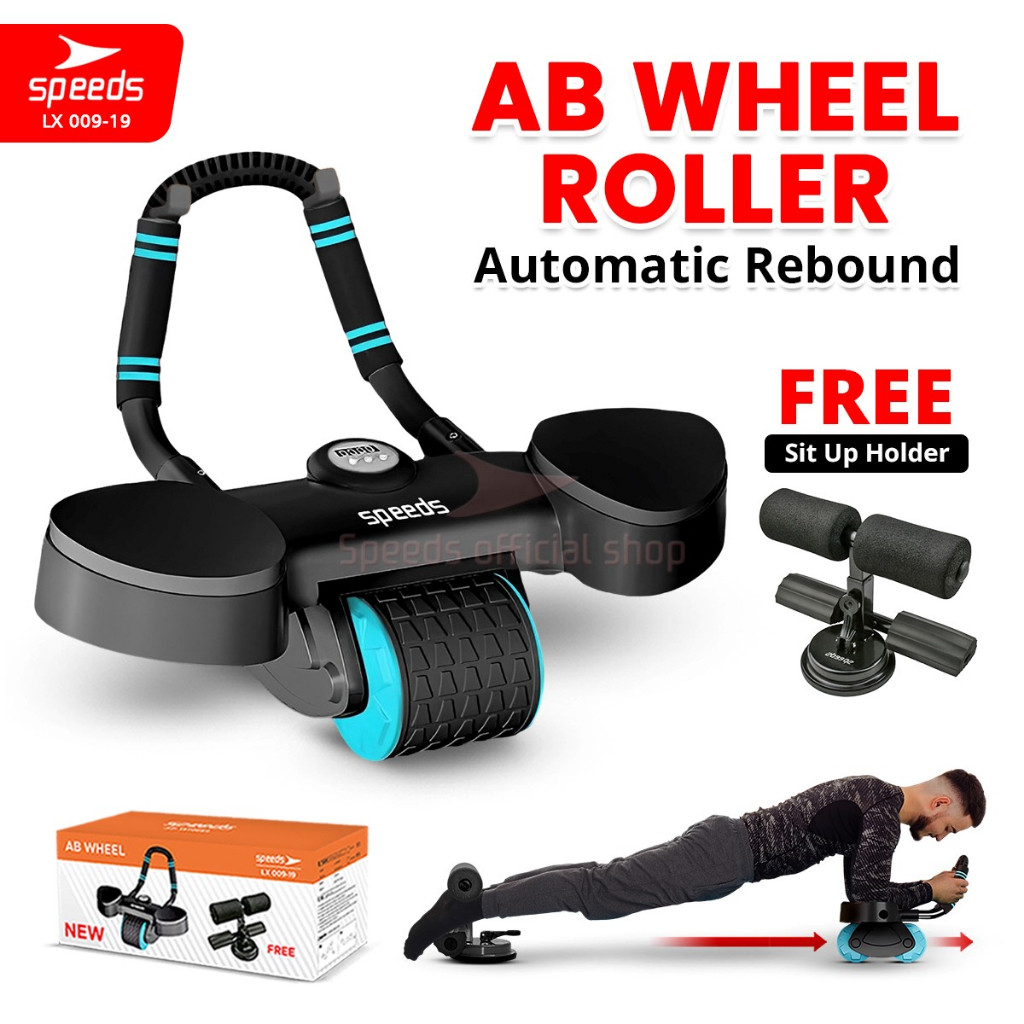 Jual SPEEDS Ab Wheel Double Wheel / Abdominal Roller / Ab Roller / Alat ...